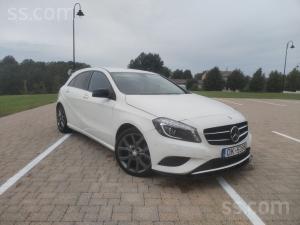 White Mercedes-Benz A 180 2013 in Saldus, with an engine capacity of 1.50 L and mileage of 311 thousand km for 7500 €, photo  on AUTOMOTO.COM.LV