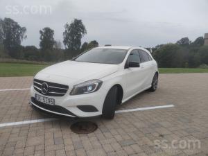 White Mercedes-Benz A 180 2013 in Saldus, with an engine capacity of 1.50 L and mileage of 311 thousand km for 7500 €, photo 3 on AUTOMOTO.COM.LV
