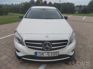 White Mercedes-Benz A 180 2013 in Saldus, with an engine capacity of 1.50 L and mileage of 311 thousand km for 7500 €, photo 8 on AUTOMOTO.COM.LV