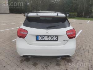 White Mercedes-Benz A 180 2013 in Saldus, with an engine capacity of 1.50 L and mileage of 311 thousand km for 7500 €, photo 9 on AUTOMOTO.COM.LV