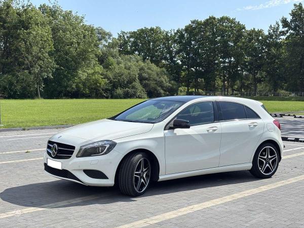 Balts Mercedes-Benz A 180 2014 Kauņa, ar dzinēja tilpumu 1.60 L un nobraukumu 76 tūkst. km par 11500 €, foto 7 vietnē AUTOMOTO.COM.LV