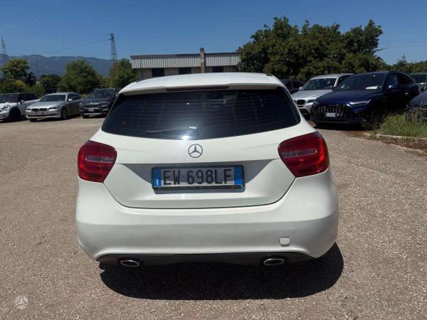 White Mercedes-Benz A 180 2014 in Siauliai, with an engine capacity of 1.80 L and mileage of 270 thousand km for 5200 €, photo 6 on AUTOMOTO.COM.LV