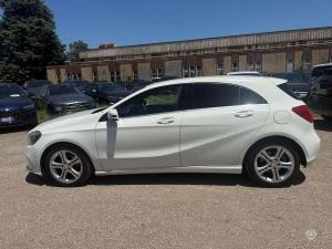 White Mercedes-Benz A 180 2014 in Siauliai, with an engine capacity of 1.80 L and mileage of 270 thousand km for 5200 €, photo 9 on AUTOMOTO.COM.LV