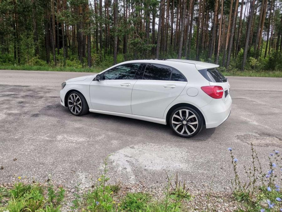 Balts Mercedes-Benz A 180 2014 Varėna, ar dzinēja tilpumu 1.60 L un nobraukumu 269 tūkst. km par 8750 €, foto 6 vietnē AUTOMOTO.COM.LV
