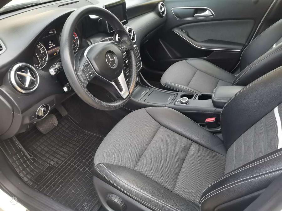 Balts Mercedes-Benz A 180 2014 Varėna, ar dzinēja tilpumu 1.60 L un nobraukumu 269 tūkst. km par 8750 €, foto 22 vietnē AUTOMOTO.COM.LV