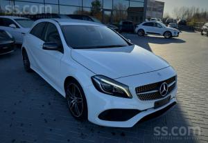 White Mercedes-Benz A 180 2016 in Telschi, with an engine capacity of 1.50 L and mileage of 243 thousand km for 10699 €, photo  on AUTOMOTO.COM.LV