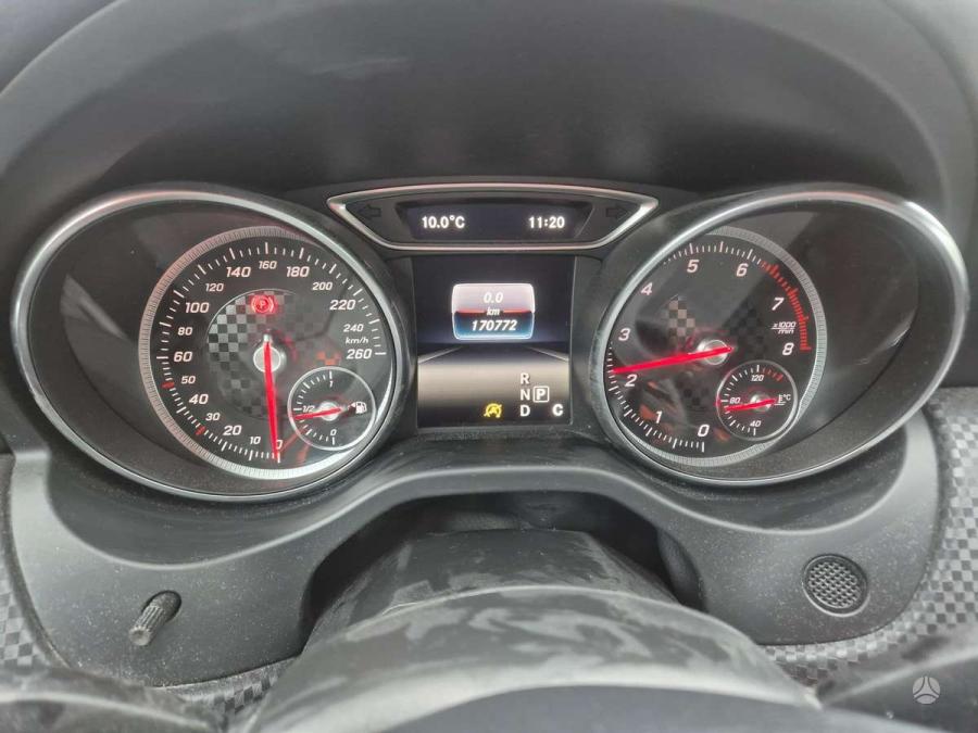 White Mercedes-Benz A 180 2016 in Vilnius, with an engine capacity of 1.60 L and mileage of 171 thousand km for 9100 €, photo 14 on AUTOMOTO.COM.LV