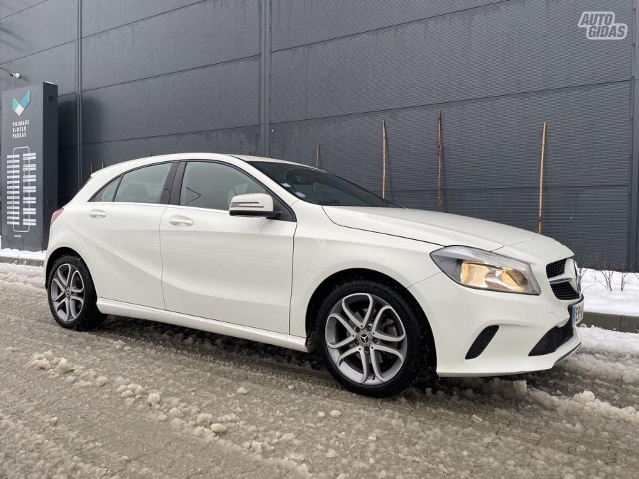 Balts Mercedes-Benz A 180 2017 Viļņa, ar dzinēja tilpumu 1.60 L un nobraukumu 237 tūkst. km par 7990 €, foto 2 vietnē AUTOMOTO.COM.LV