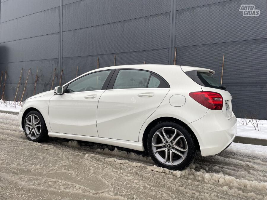 Balts Mercedes-Benz A 180 2017 Viļņa, ar dzinēja tilpumu 1.60 L un nobraukumu 237 tūkst. km par 7990 €, foto 3 vietnē AUTOMOTO.COM.LV