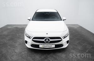 White Mercedes-Benz A 180 2018 in Tallinn, with an engine capacity of 1.50 L and mileage of 150 thousand km for 16999 €, photo 2 on AUTOMOTO.COM.LV