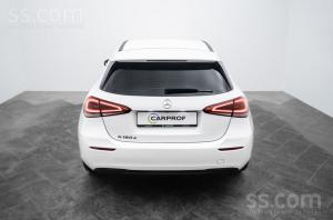 White Mercedes-Benz A 180 2018 in Tallinn, with an engine capacity of 1.50 L and mileage of 150 thousand km for 16999 €, photo 5 on AUTOMOTO.COM.LV