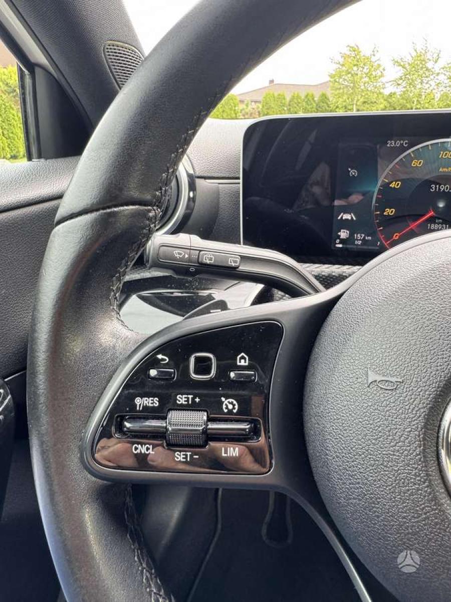 White Mercedes-Benz A 180 2018 in Jonava, with an engine capacity of 1.46 L and mileage of 188 thousand km for 15000 €, photo 23 on AUTOMOTO.COM.LV