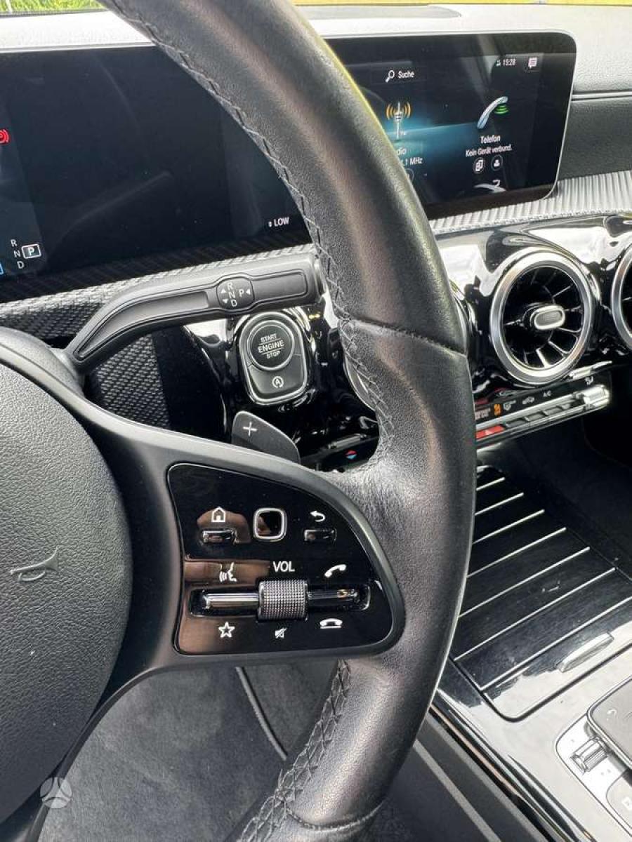 White Mercedes-Benz A 180 2018 in Jonava, with an engine capacity of 1.46 L and mileage of 188 thousand km for 15000 €, photo 24 on AUTOMOTO.COM.LV