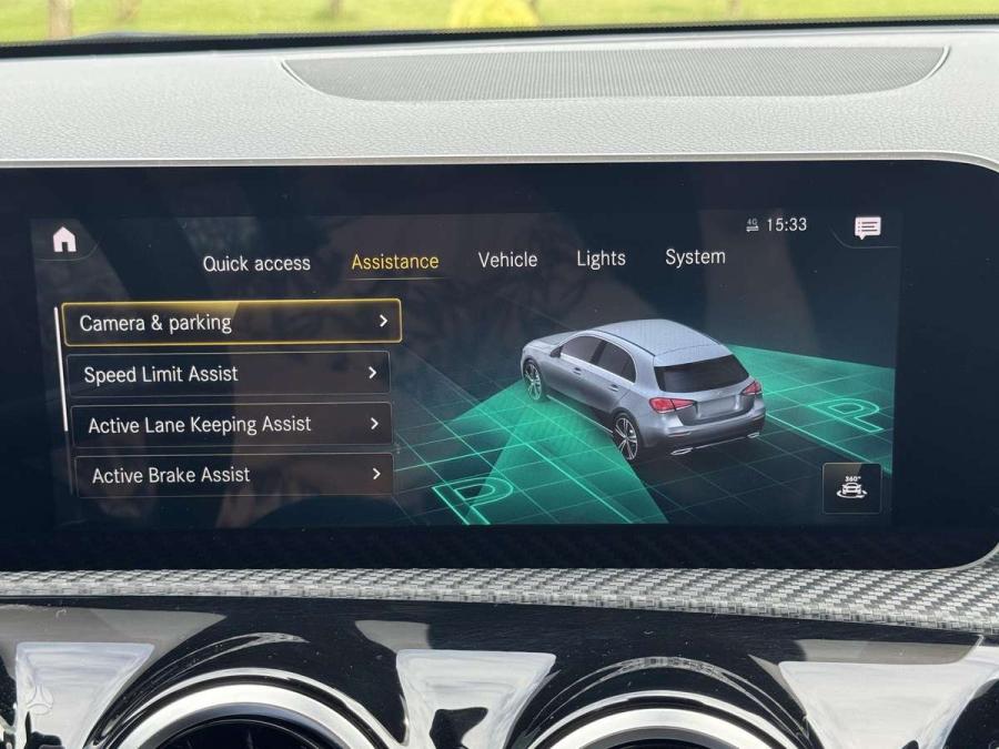 White Mercedes-Benz A 180 2018 in Jonava, with an engine capacity of 1.46 L and mileage of 188 thousand km for 15000 €, photo 31 on AUTOMOTO.COM.LV