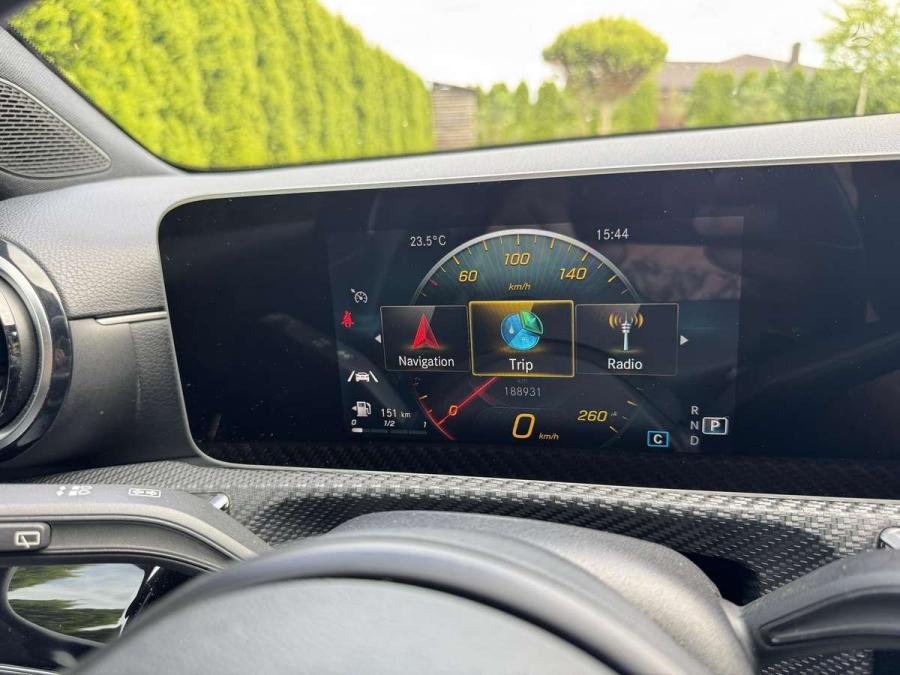 White Mercedes-Benz A 180 2018 in Jonava, with an engine capacity of 1.46 L and mileage of 188 thousand km for 15000 €, photo 32 on AUTOMOTO.COM.LV