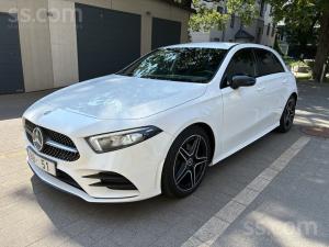 Balts Mercedes-Benz A 180 2020 Rīga, ar dzinēja tilpumu 1.40 L un nobraukumu 66 tūkst. km par 22800 €, foto  vietnē AUTOMOTO.COM.LV