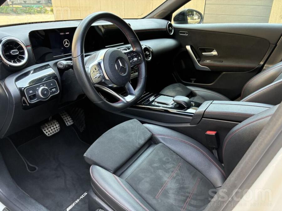 Balts Mercedes-Benz A 180 2020 Rīga, ar dzinēja tilpumu 1.40 L un nobraukumu 66 tūkst. km par 22800 €, foto 8 vietnē AUTOMOTO.COM.LV
