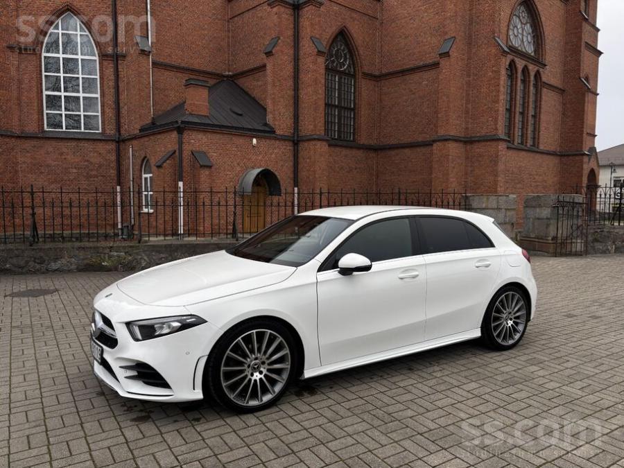 Balts Mercedes-Benz A 180 2020 Rēzekne, ar dzinēja tilpumu 1.30 L un nobraukumu 85 tūkst. km par 23300 €, foto 1 vietnē AUTOMOTO.COM.LV