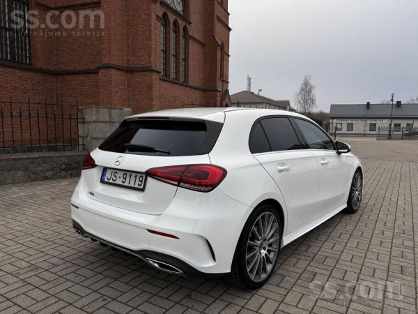 Balts Mercedes-Benz A 180 2020 Rēzekne, ar dzinēja tilpumu 1.30 L un nobraukumu 85 tūkst. km par 23300 €, foto 5 vietnē AUTOMOTO.COM.LV