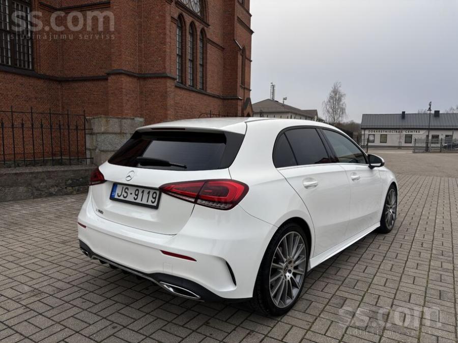 Balts Mercedes-Benz A 180 2020 Rēzekne, ar dzinēja tilpumu 1.30 L un nobraukumu 85 tūkst. km par 23300 €, foto 6 vietnē AUTOMOTO.COM.LV
