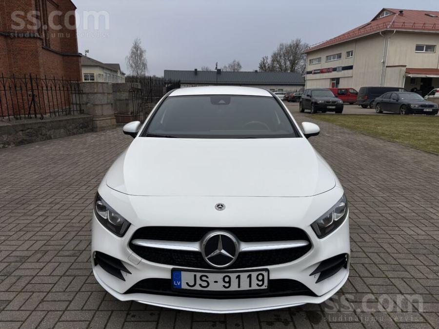 Balts Mercedes-Benz A 180 2020 Rēzekne, ar dzinēja tilpumu 1.30 L un nobraukumu 85 tūkst. km par 23300 €, foto 10 vietnē AUTOMOTO.COM.LV