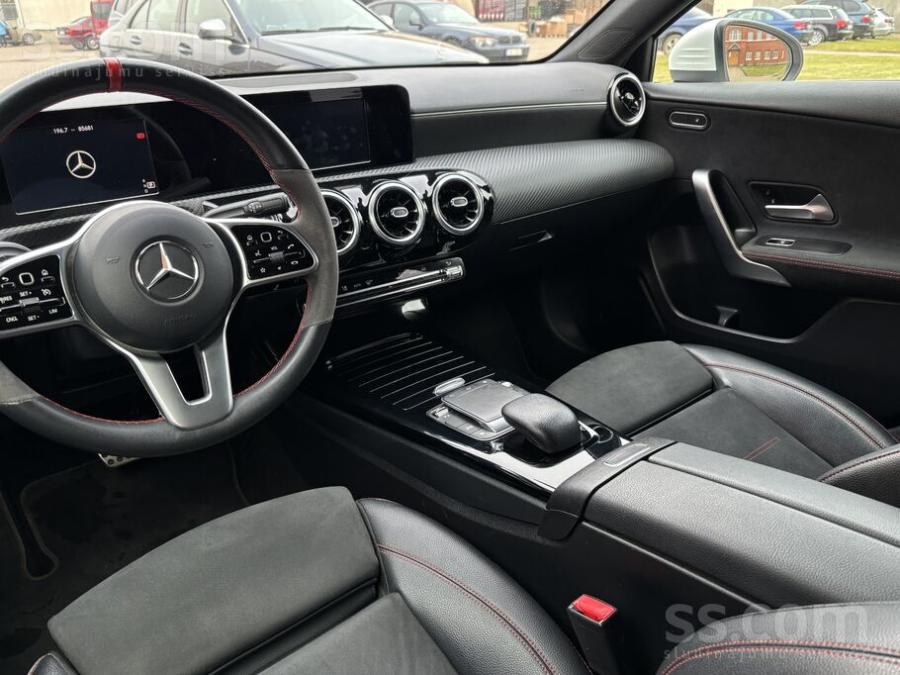 Balts Mercedes-Benz A 180 2020 Rēzekne, ar dzinēja tilpumu 1.30 L un nobraukumu 85 tūkst. km par 23300 €, foto 16 vietnē AUTOMOTO.COM.LV