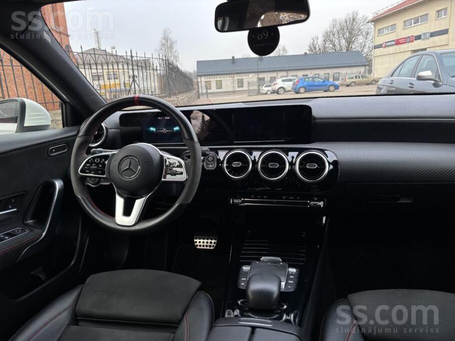 Balts Mercedes-Benz A 180 2020 Rēzekne, ar dzinēja tilpumu 1.30 L un nobraukumu 85 tūkst. km par 23300 €, foto 18 vietnē AUTOMOTO.COM.LV