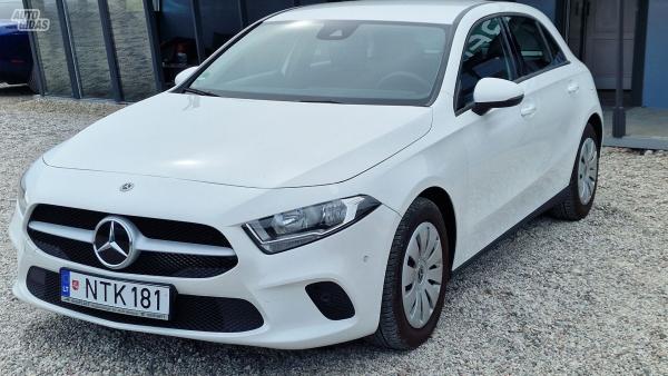White Mercedes-Benz A 180 2021 in Kretinga, with an engine capacity of 2.00 L and mileage of 102 thousand km for 15699 €, photo 2 on AUTOMOTO.COM.LV
