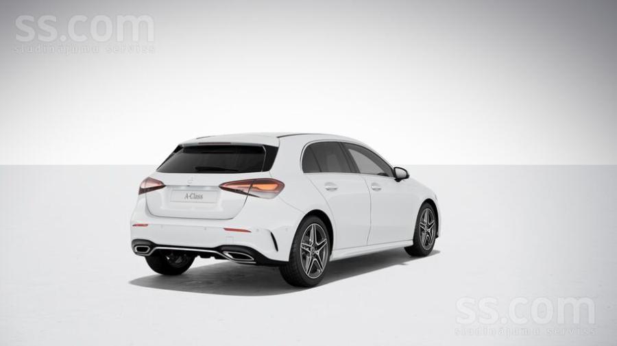 Balts Mercedes-Benz A 180 2023 Rīga, ar dzinēja tilpumu 1.40 L un nobraukumu 22 tūkst. km par 29900 €, foto 5 vietnē AUTOMOTO.COM.LV