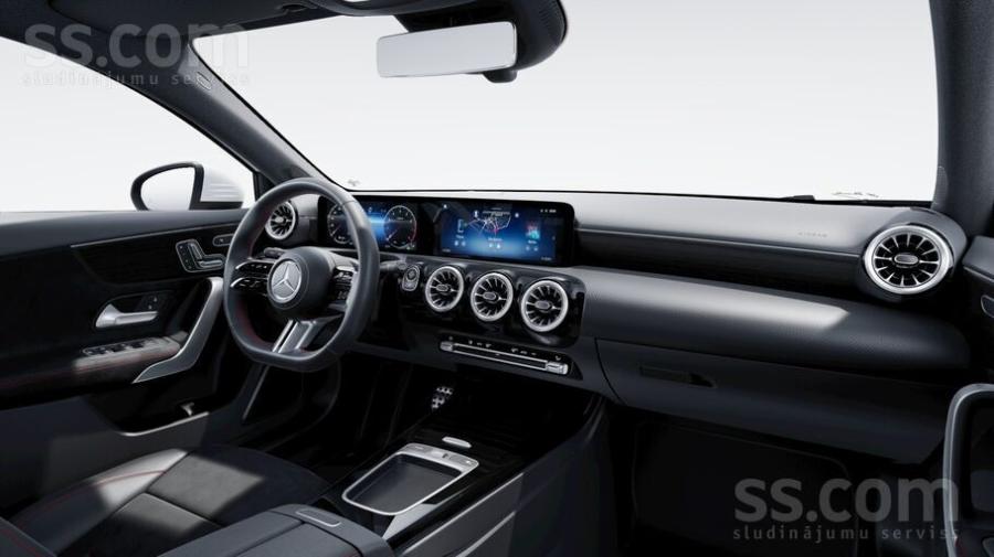 Balts Mercedes-Benz A 180 2023 Rīga, ar dzinēja tilpumu 1.40 L un nobraukumu 22 tūkst. km par 29900 €, foto 11 vietnē AUTOMOTO.COM.LV