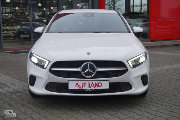 White Mercedes-Benz A 180 2018 in Kaunas, with an engine capacity of 1.30 L and mileage of 96 thousand km for 25480 €, photo 2 on AUTOMOTO.COM.LV