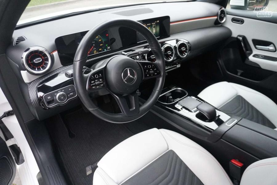 Balts Mercedes-Benz A 180 2018 Kauņa, ar dzinēja tilpumu 1.30 L un nobraukumu 96 tūkst. km par 25480 €, foto 9 vietnē AUTOMOTO.COM.LV