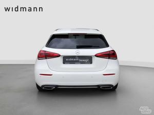 White Mercedes-Benz A 180 2018 in Kaunas, with an engine capacity of 1.50 L and mileage of 56 thousand km for 24306 €, photo 4 on AUTOMOTO.COM.LV