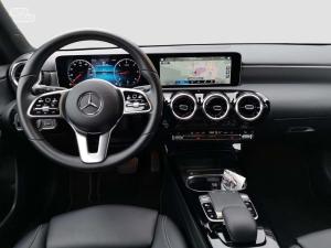 White Mercedes-Benz A 180 2018 in Kaunas, with an engine capacity of 1.50 L and mileage of 56 thousand km for 24306 €, photo 9 on AUTOMOTO.COM.LV