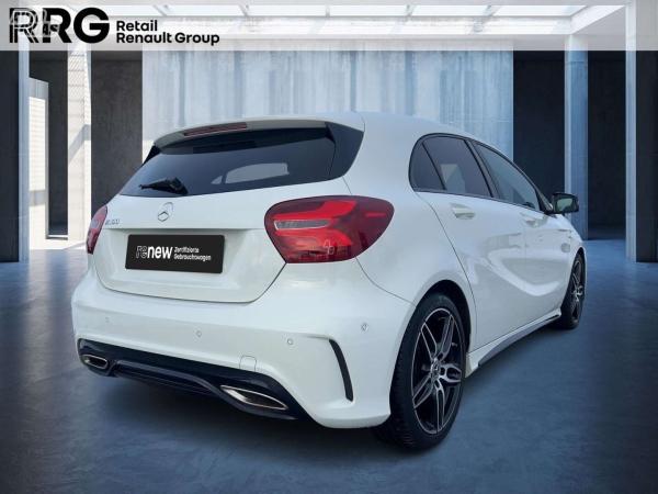 White Mercedes-Benz A 180 2018 in Kaunas, with an engine capacity of 1.60 L and mileage of 57 thousand km for 22287 €, photo 5 on AUTOMOTO.COM.LV