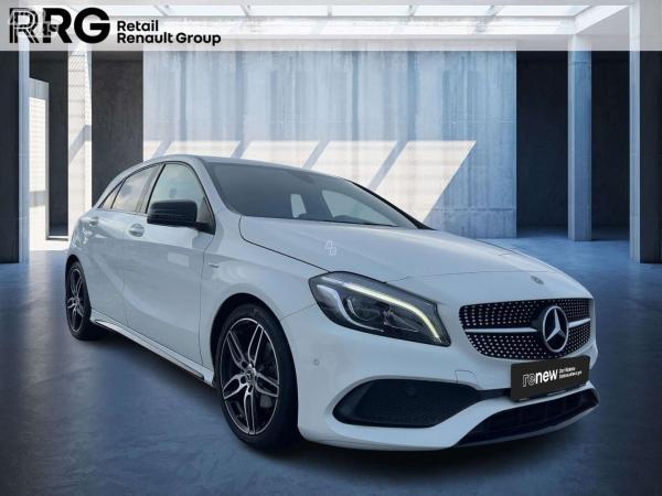 White Mercedes-Benz A 180 2018 in Kaunas, with an engine capacity of 1.60 L and mileage of 57 thousand km for 22287 €, photo 7 on AUTOMOTO.COM.LV