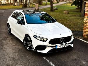 White Mercedes-Benz A 180 2019 in Klaipeda, with an engine capacity of 1.46 L and mileage of 170 thousand km for 14700 €, photo  on AUTOMOTO.COM.LV