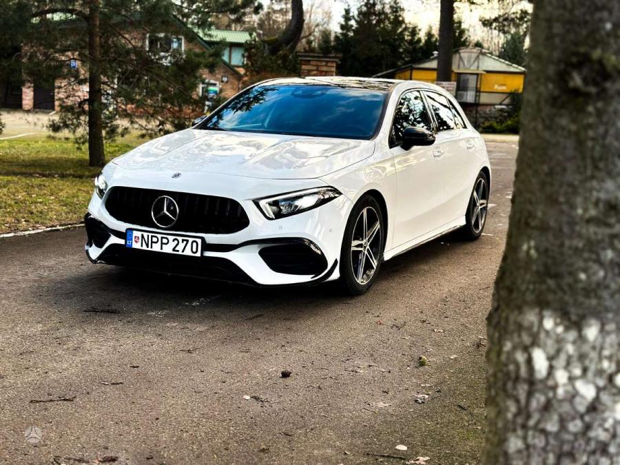 Balts Mercedes-Benz A 180 2019 Klaipėda, ar dzinēja tilpumu 1.46 L un nobraukumu 170 tūkst. km par 14700 €, foto 8 vietnē AUTOMOTO.COM.LV