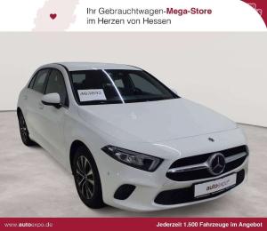 Balts Mercedes-Benz A 180 2020 Kauņa, ar dzinēja tilpumu 1.30 L un nobraukumu 55 tūkst. km par 24450 €, foto  vietnē AUTOMOTO.COM.LV