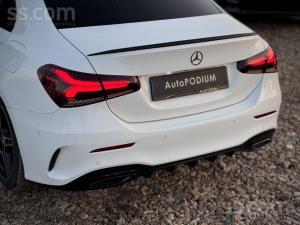White Mercedes-Benz A 180 2020 in Riga, with an engine capacity of 1.50 L and mileage of 88 thousand km for 26650 €, photo 5 on AUTOMOTO.COM.LV