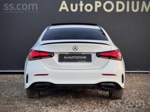 White Mercedes-Benz A 180 2020 in Riga, with an engine capacity of 1.50 L and mileage of 88 thousand km for 26650 €, photo 6 on AUTOMOTO.COM.LV
