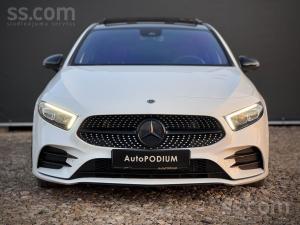 White Mercedes-Benz A 180 2020 in Riga, with an engine capacity of 1.50 L and mileage of 88 thousand km for 26650 €, photo 12 on AUTOMOTO.COM.LV