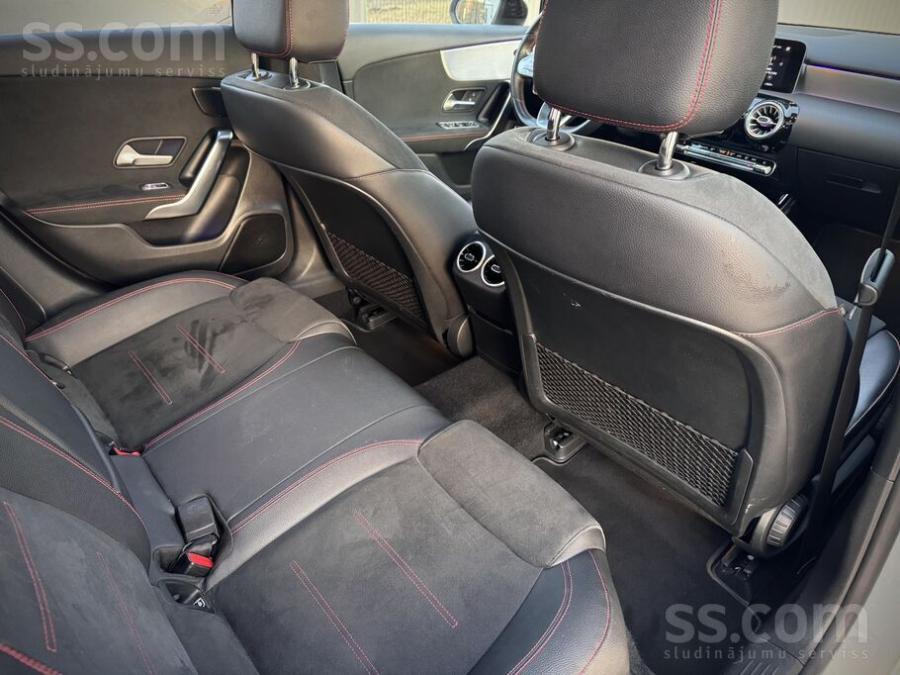 White Mercedes-Benz A 180 2020 in Riga, with an engine capacity of 1.50 L and mileage of 88 thousand km for 26650 €, photo 36 on AUTOMOTO.COM.LV