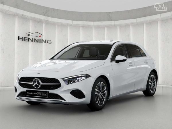 Balts Mercedes-Benz A 180 2024 Kauņa, ar dzinēja tilpumu 1.30 L un nobraukumu 18 tūkst. km par 32465 €, foto 1 vietnē AUTOMOTO.COM.LV