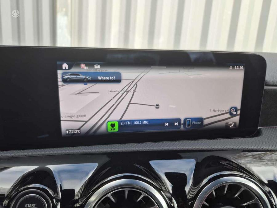 Белый Мерседес А 180 2024 в Вильнюс, объемом двигателя 1.33 л и пробегом 18 тыс. км за 30900 €, фото 15 на AUTOMOTO.COM.LV