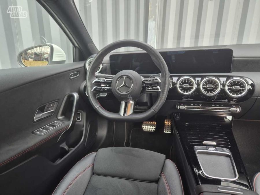 Balts Mercedes-Benz A 180 2024 Viļņa, ar dzinēja tilpumu 1.30 L un nobraukumu 18 tūkst. km par 28900 €, foto 8 vietnē AUTOMOTO.COM.LV