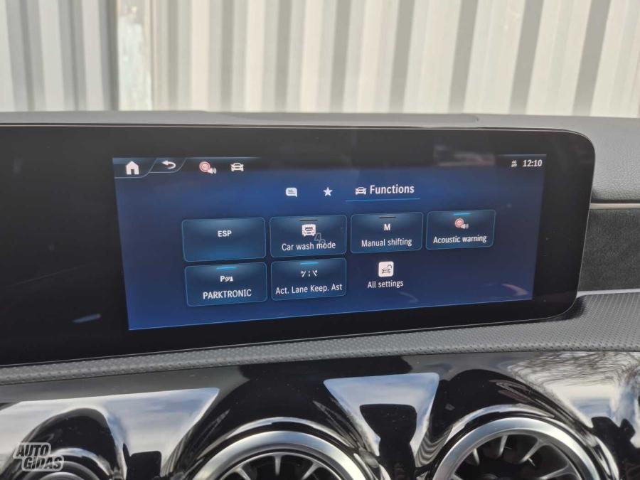 Balts Mercedes-Benz A 180 2024 Viļņa, ar dzinēja tilpumu 1.30 L un nobraukumu 18 tūkst. km par 28900 €, foto 18 vietnē AUTOMOTO.COM.LV