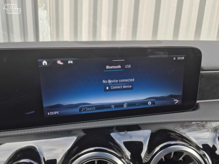 Balts Mercedes-Benz A 180 2024 Viļņa, ar dzinēja tilpumu 1.30 L un nobraukumu 18 tūkst. km par 28900 €, foto 19 vietnē AUTOMOTO.COM.LV