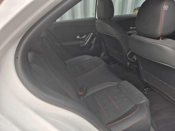 White Mercedes-Benz A 180 2024 in Vilnius, with an engine capacity of 1.33 L and mileage of 18 thousand km for 28900 €, photo 6 on AUTOMOTO.COM.LV