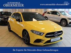 Dzeltens Mercedes-Benz A 180 2020 Kauņa, ar dzinēja tilpumu 1.30 L un nobraukumu 62 tūkst. km par 27499 €, foto  vietnē AUTOMOTO.COM.LV